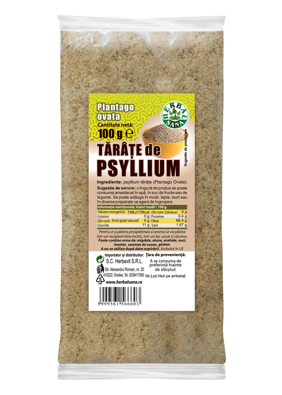 PSYLLIUM TĂRÂȚE - HerbalSana